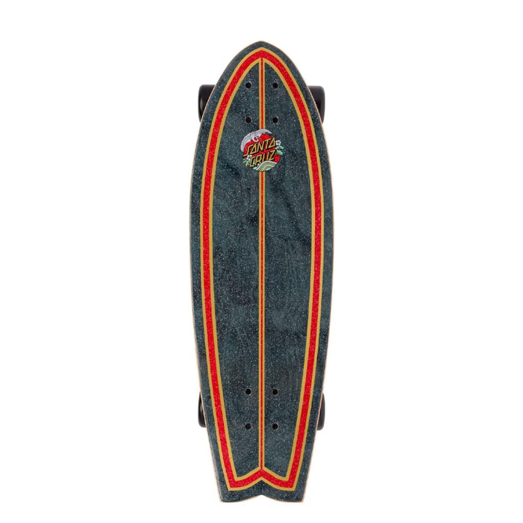 Longboard Santa Cruz Crane Dot Shark Cruiser – Bora Bora Store